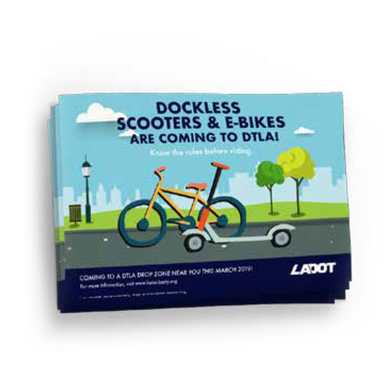 Graphic Design For Ladot Los Angeles - Branding Los Angeles