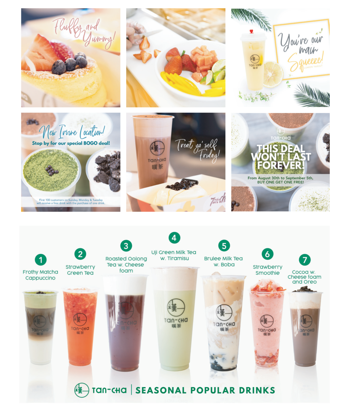Tan-Cha Marketing | Graphics Design for Tan-Cha